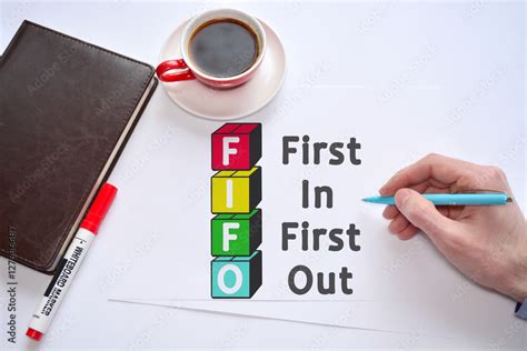 FIFO First In First Out Accounting Stock Photo Adobe Stock