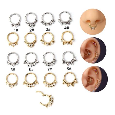 Septum Piercing Jewelry Hoop