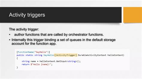 Azure Function Workflow Ppt