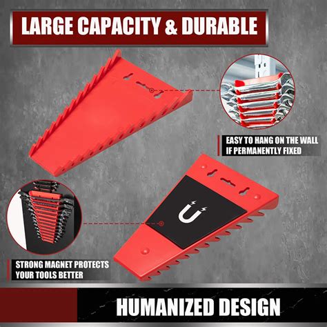 Magnetic Wrench Organizer Multi Purpose Spanner Holder With Hole Buy Wrench Organizer