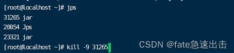 使用jps强制关闭java进程jps进程怎么停止 Csdn博客
