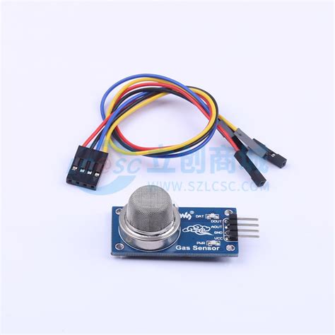 Mq 2 Gas Sensorwaveshare微雪电子 实物图 Pcb引脚图 焊盘图 立创商城一站式电子元器件采购自营商城嘉立创电子商城