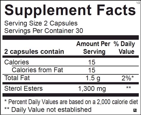 Ortho Molecular Products Plant Sterols 60 Capsules — Pine Street Clinic
