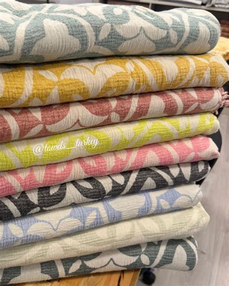 РУШНИКИ ПОЛОТЕНЦА ПЛЕДИ ПОСТІЛЬНА БІЛИЗНА 🌿 Турецькі муслінові покривала 220×240