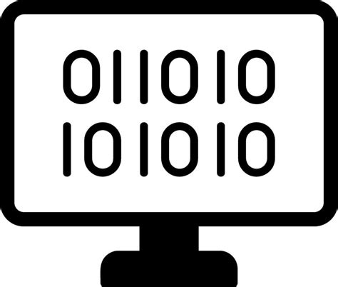 Binary Code Vector Icon 30977754 Vector Art At Vecteezy