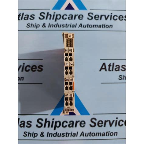 BECKHOFF EL CHANNEL ANALOG INPUT DIFFERENTIAL Atlas Shipcare Services