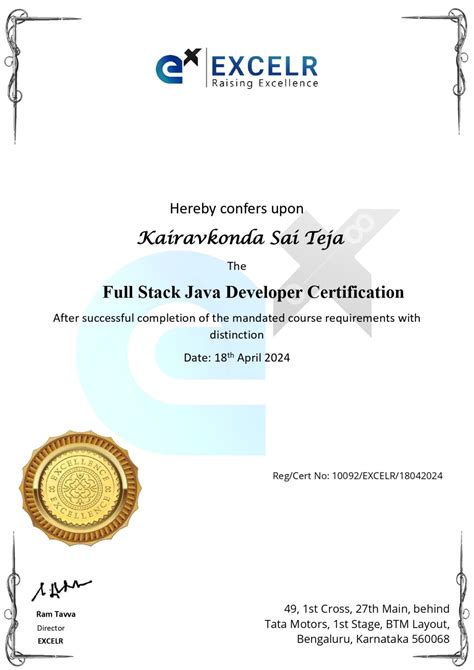 sai teja kairavkonda on linkedin fullstackdeveloper java html css
