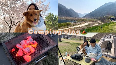 Vlog 따듯한 날엔 꼭 가는 봄 캠핑 L 영월 동강카누캠핑장 L 캠핑 브이로그 Youtube