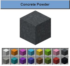How To Make Concrete Powder In Minecraft Live Business Blog