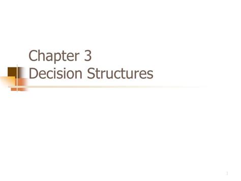 PPT Chapter 3 Decision Structures PowerPoint Presentation Free Download ID 2837205