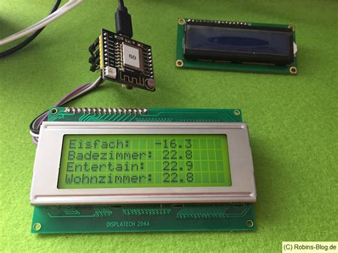 Fhem Lcd 2004 Display Mit Espeasy Teil 2 Robins Blog Technik Und