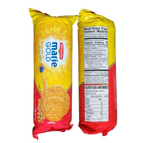 Britannia Marie Gold Biscuits 150g Pack Of 12