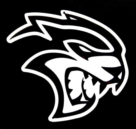 Dodge Hellcat Cutout Black Steel Sign Wall Art 29 5 X 28 Special