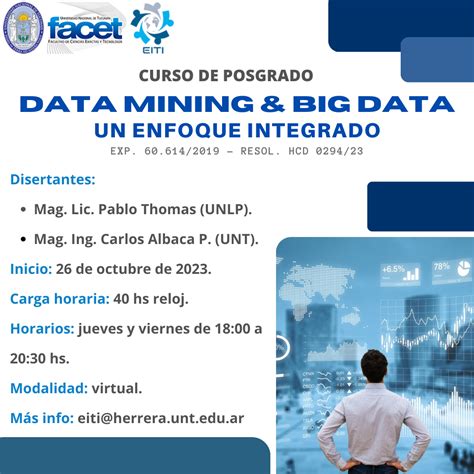 Curso De Posgrado Data Mining And Big Data Un Enfoque Integrado” Facet Informa