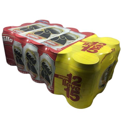 Cerveza Gallo 15 Pack 350 Ml Super La Casita