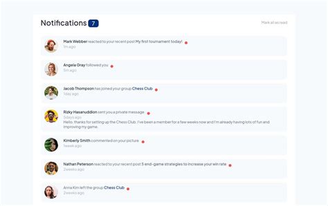 Frontend Mentor Responsive Notification System Using Html Css And Js