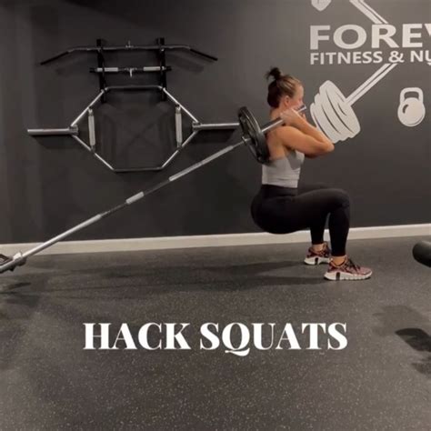 Landmine Hack Squats By Deanna B Exercise How To Skimble