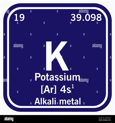 What Is Potassium Used For In The Periodic Table At Gary Razo Blog