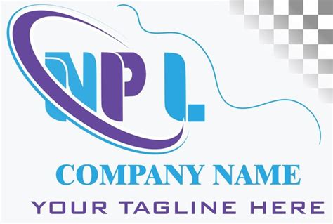 premium vector npl letter logo design