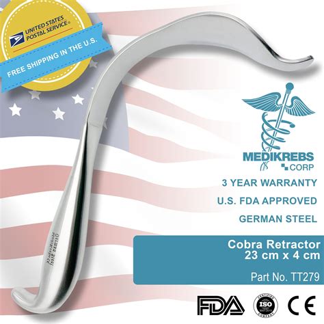 Cobra Retractor Surgical Instruments Medikrebs Corp Usa Leading