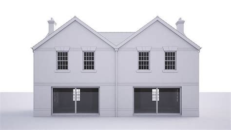 British House Trap Road Plot3 4 3d Model Cgtrader