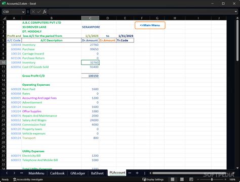 Accounting Excel Download Softpedia