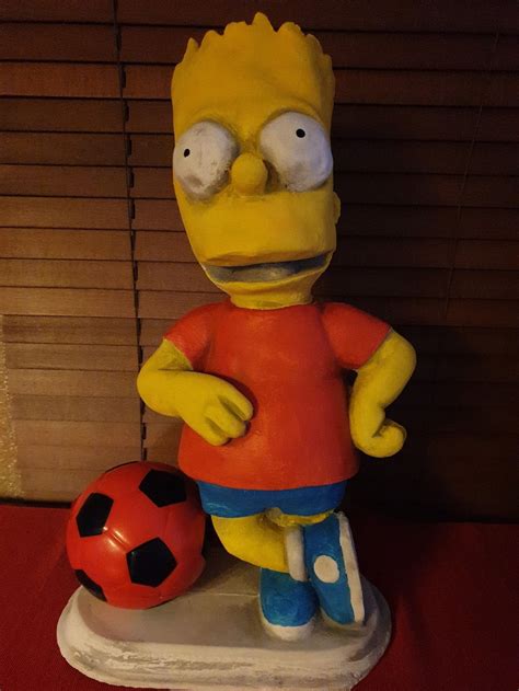Molde De Látex De 49 Cm Dibujos Animados De Bart Simpson Molde De