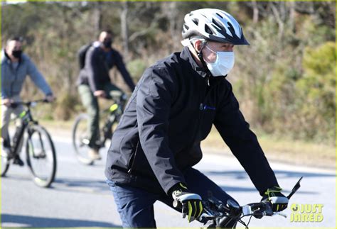 President Elect Joe Biden Spotted On Saturday Morning Bike Ride With