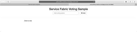 Deploy A Java App To A Service Fabric Cluster In Azure Azure Service Fabric Microsoft Learn