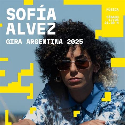 Sofía Alvez Gira Argentina 2025 La Usina