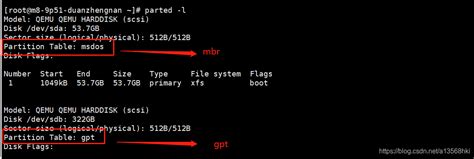 Linux下用命令怎么判断分区是gpt还是mbr如何判断硬盘类型用mbr还是gpt Csdn博客