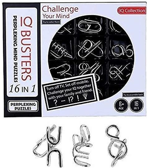 16 In 1 Steel Metal Shapes Puzzle Games At ₹ 300 Piece Puzzle Game In