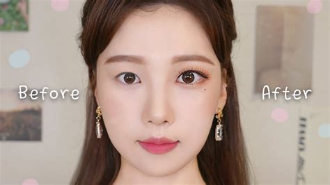 성형 없이 눈 2배 커지는 아이돌 눈성형 아이메이크업 애교살 앞트임 뒷트임 롬앤 베러 댄 아이즈 말린망고튤립 Youtube