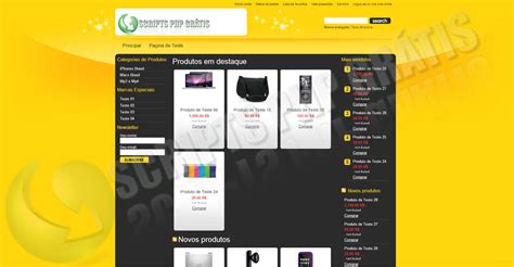 Script Php Loja Virtual 60 Temas Scripts Php Gratis