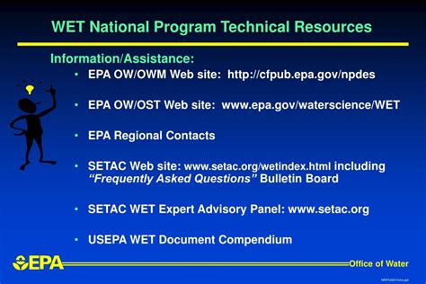 PPT Whole Effluent Toxicity NPDES Program PowerPoint Presentation Free Download ID 5569162