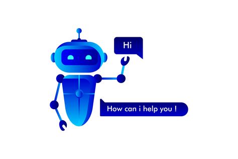 Blue Robot Holding A Sign With Space Chatbot Icon Concept Chat Bot Or Chatterbot Png Image