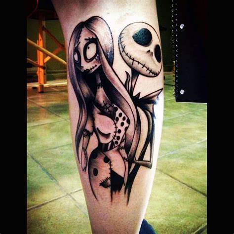 Jack And Sally Tattoo Shoulder
