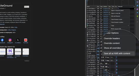 har file what is it and how to generate one siteground kb