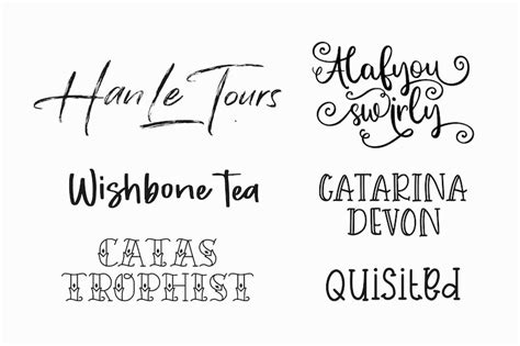 Cursive Font Svg Font Svg Digital Font Svg Font Bundle For Etsy UK