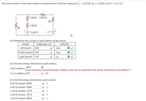 Solved The Circuit Shown In The Figure Below Is Connected Chegg