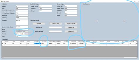 C Form Datagridview Bilgileri Güncelleyince Resimler Gözükmüyor C Form Datagridview Bilgileri
