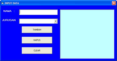 Entry Data Ke Listbox Master Pro