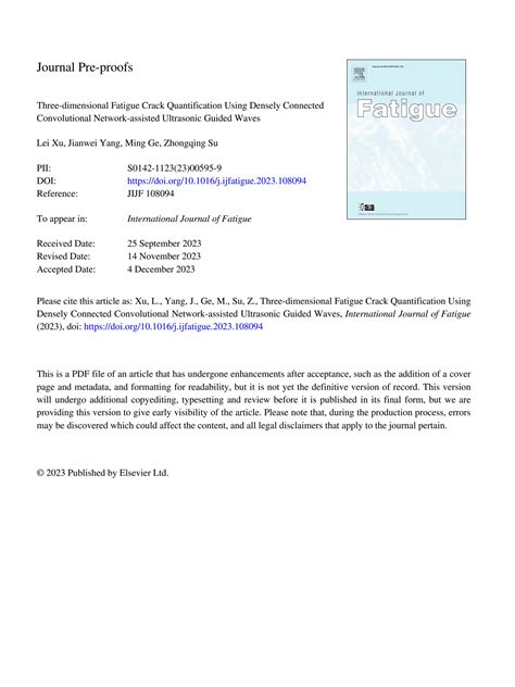 solution three dimensional fatigue crack quantification using densely