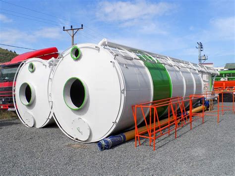 Mega ბეტონის ქარხნები ცემენტის სილოსები