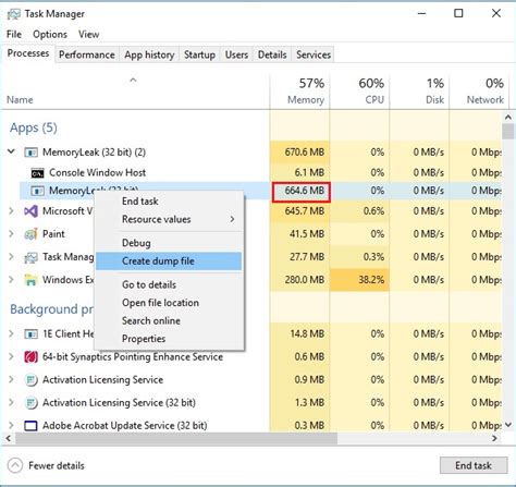 Memory Leaks In NET Application Using Dump File
