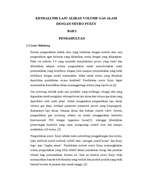 Pid Control Flowrate Using Neuro Fuzzy Pdf