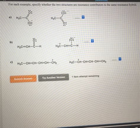 Solved For Each Example Specify Whether The Two Structures