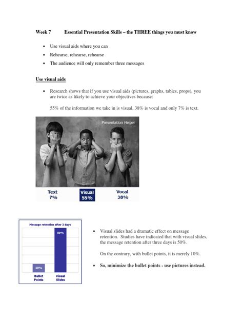 Week 7 Essential Presentation Skills Pdf