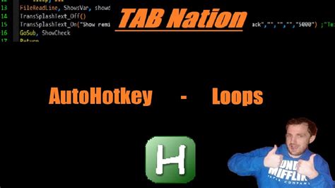 Autohotkeys Intro 15 Loops Youtube
