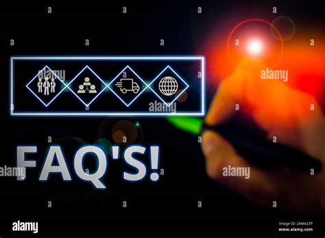 Conceptual Hand Writing Showing Faq S Concept Meaning List Of Questions And Answers Relating To